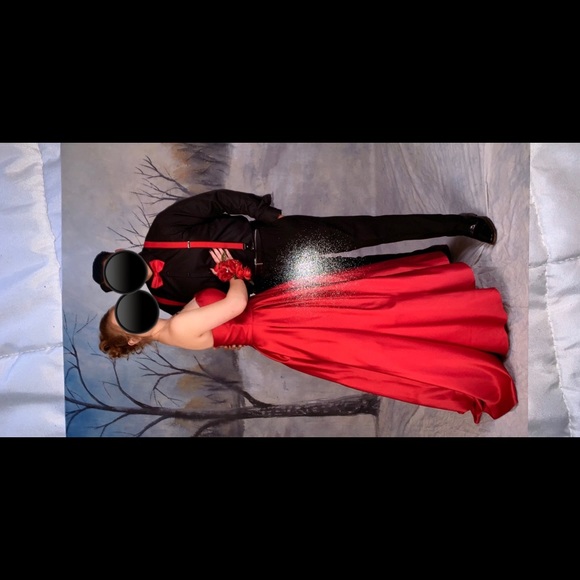 Dresses | Red Cinderella Prom Dress W Pockets | Poshmark